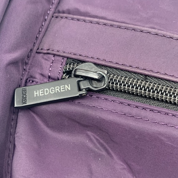 Hedgren | Bags | Hedgren Urban Bags Purple Nylon Crossbody Travel Bag ...